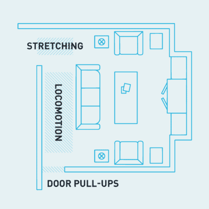 Making Space At Home To Get Your Movement In 👉 GMB Fitness
